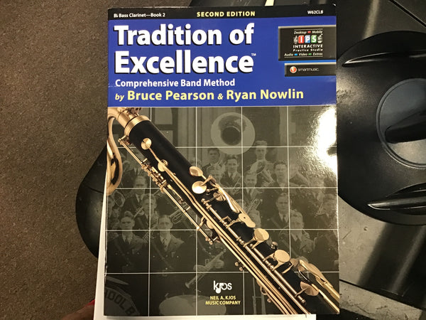Tradition of Excellence Bass Clarinet Book 2 – Sunday Guitars