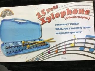 Xylophone T1700 25 Note w/Case – Sunday Guitars